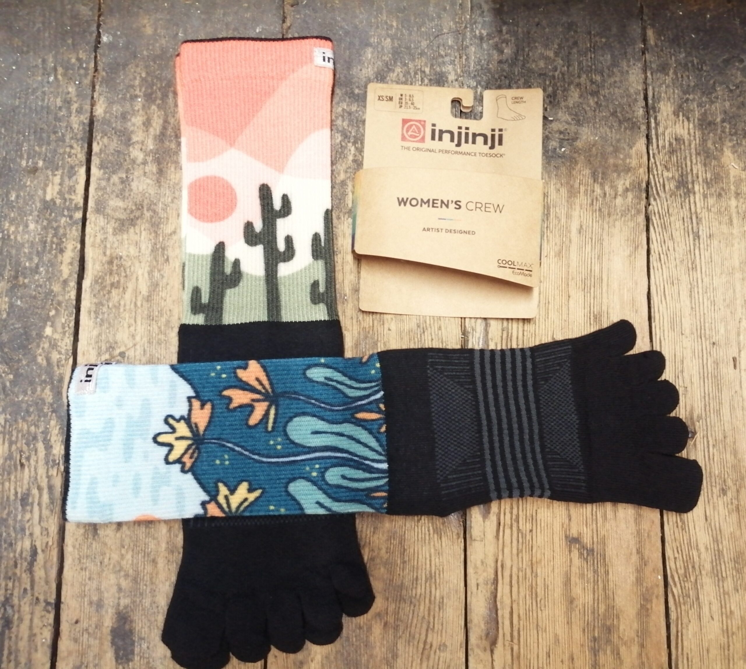 New Injinji Toesock Artist Designed Series... | Castleberg Outdoors News