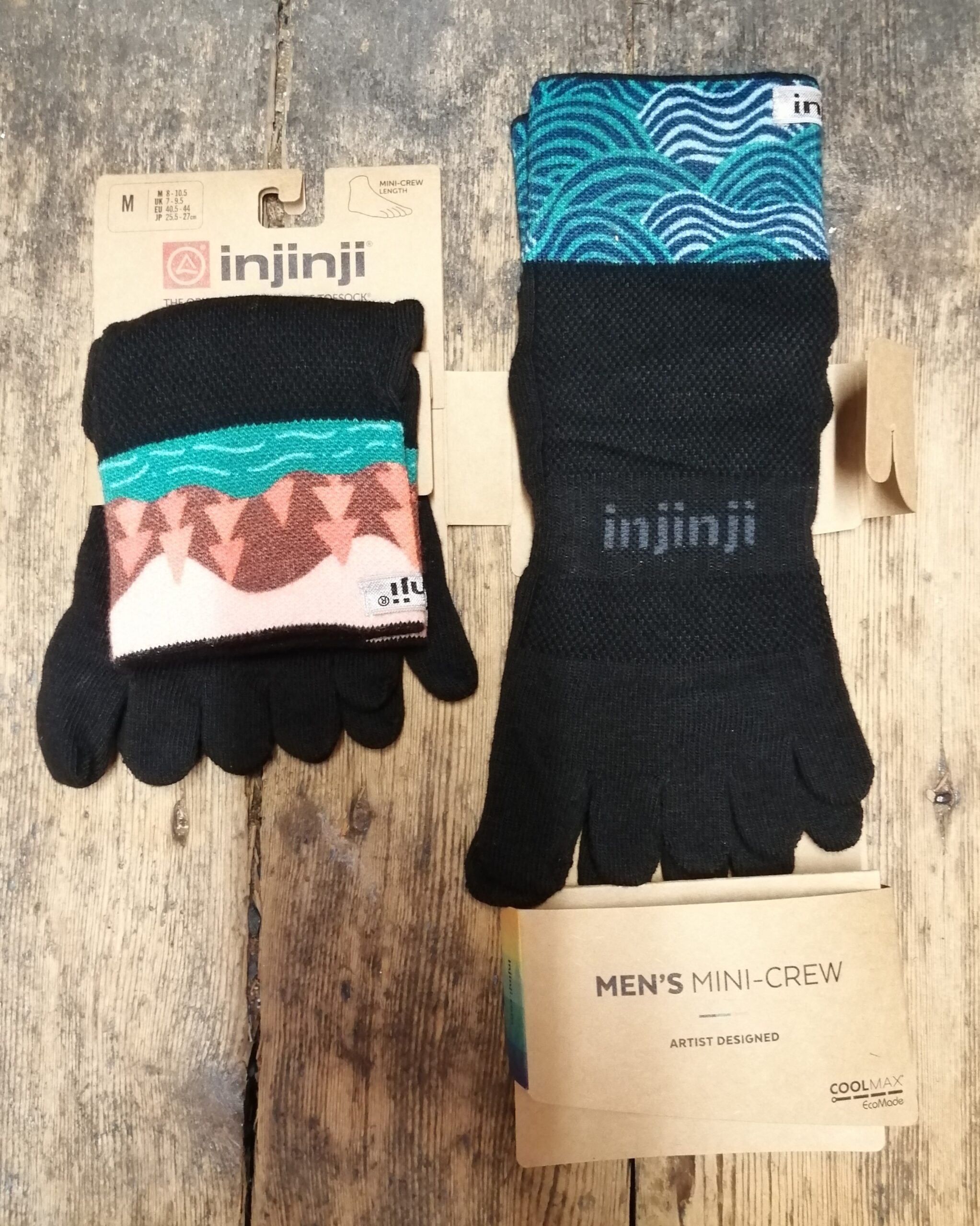 New Injinji Toesock Artist Designed Series... | Castleberg Outdoors News